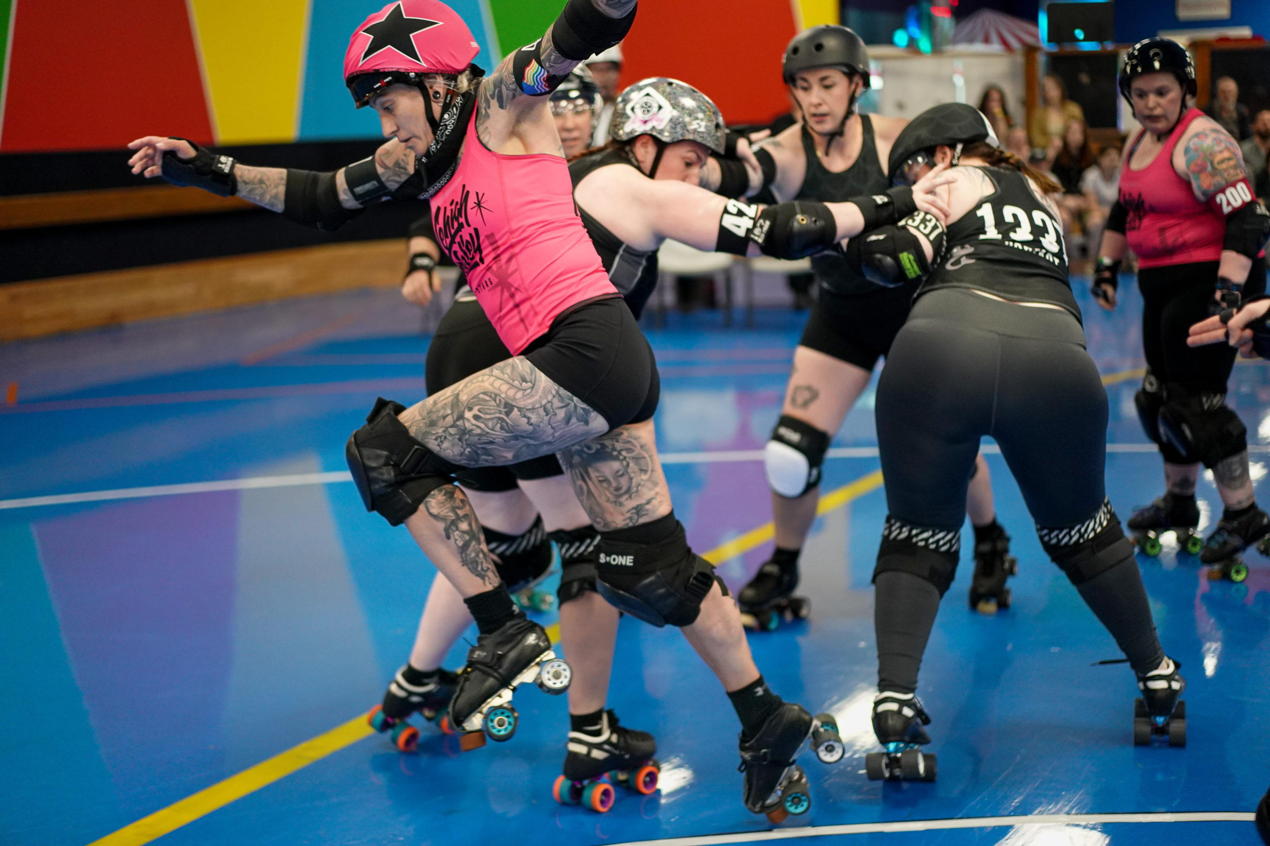 We did it! Maine Roller Derby hosted its first international tournament ...