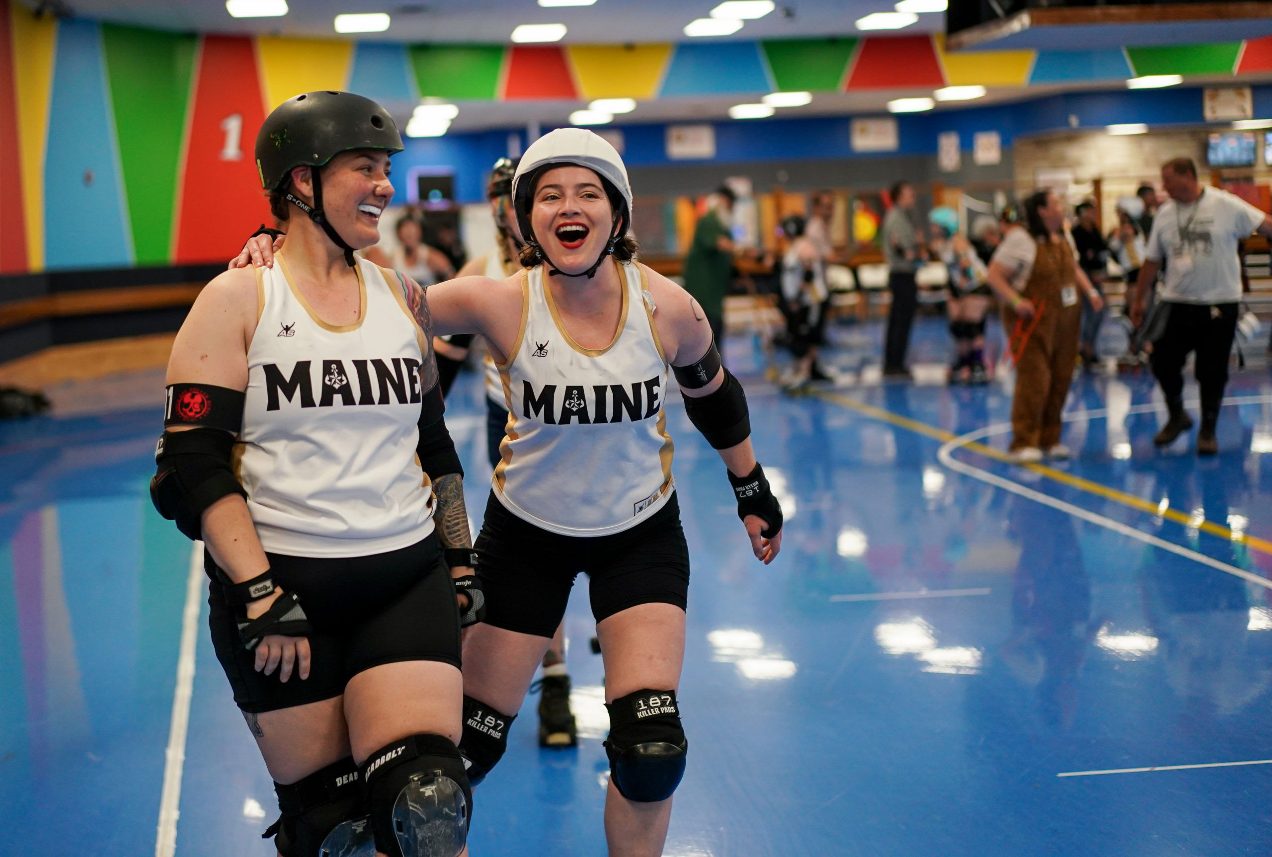 We did it! Maine Roller Derby hosted its first international tournament ...